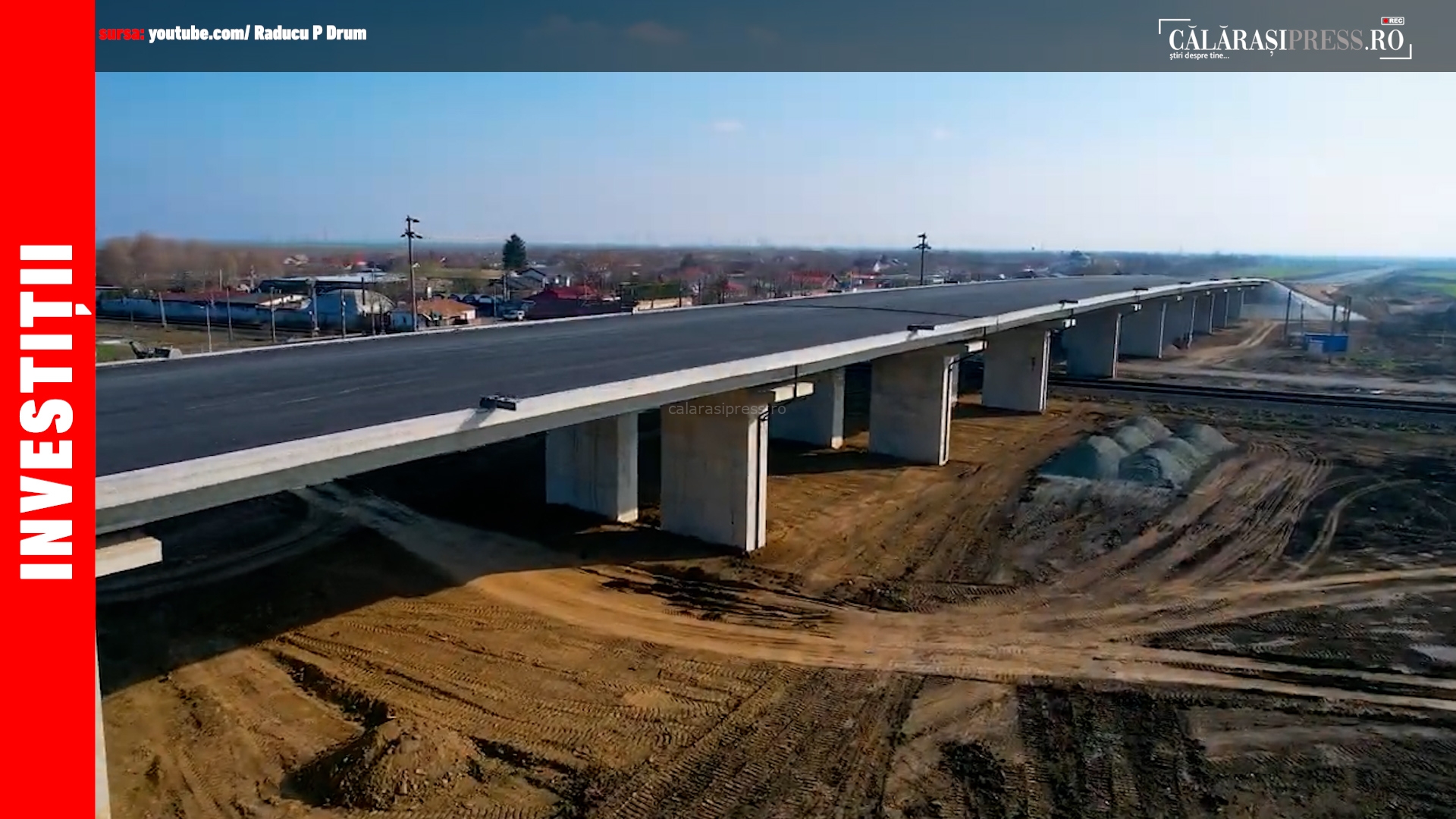 VIDEO. Pasajul de la Drajna a ajuns la 80%. A început etapa Studiului ...