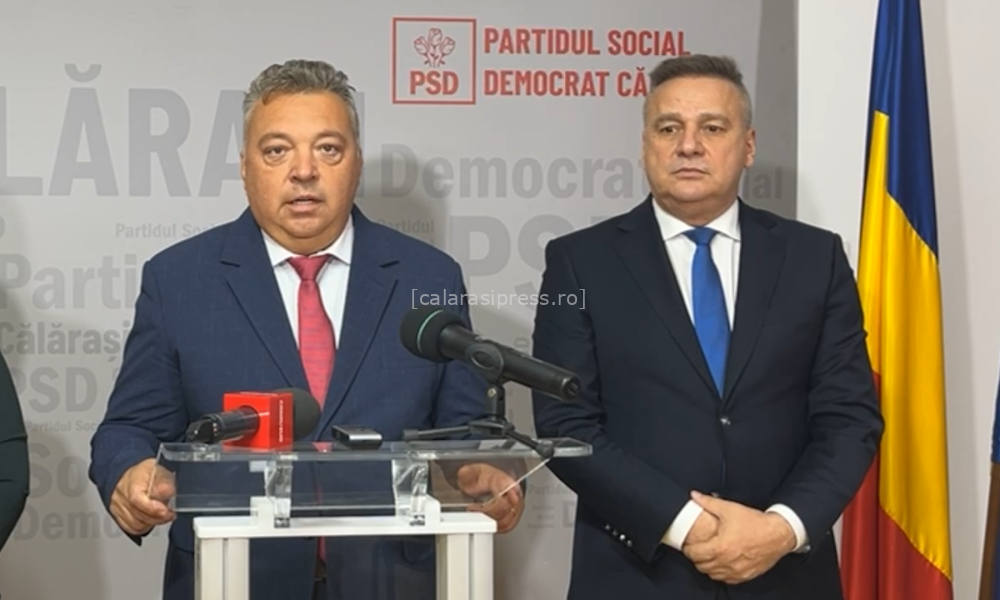 VIDEO. Virgiliu Diaconu și Marius Dulce, desemnați de PSD Călărași ...
