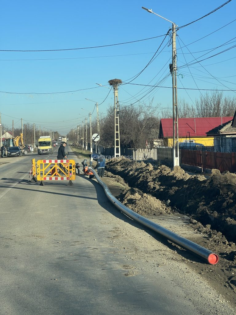 Rețea de gaze instalată în timp record în comuna Unirea - Călărași PRESS