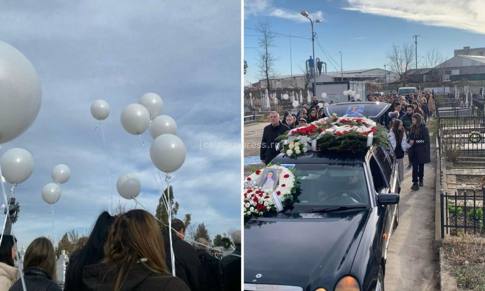 Anca Gavrilă a fost condusă pe ultimul drum - Călărași PRESS